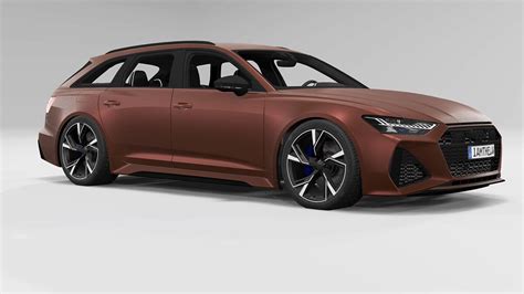 BeamNG drive Audi RS6 Avant 2020 Автомобили Транспорт