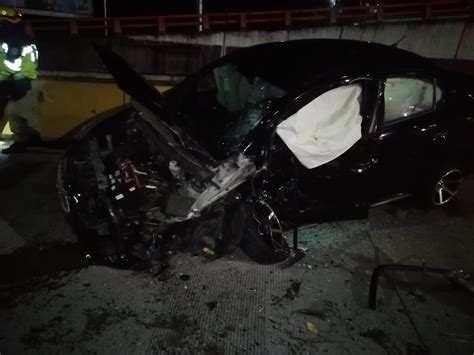 VIDEO Y FOTOS Hombre causa trágico choque por manejar en sentido