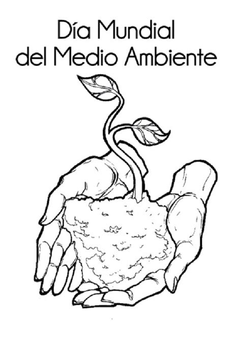 Dia Mundial Del Medio Ambiente Para Colorear Imagenes Del Medio
