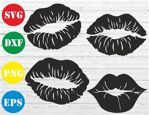 Lips Svg For Cricut Kiss Dxf Lips Png Kissy Lips Svg Kiss Svg Lips