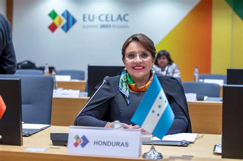 DISCURSO DE LA PRESIDENTA XIOMARA CASTRO EN CUMBREDE LA UNIÓN EUROPEA