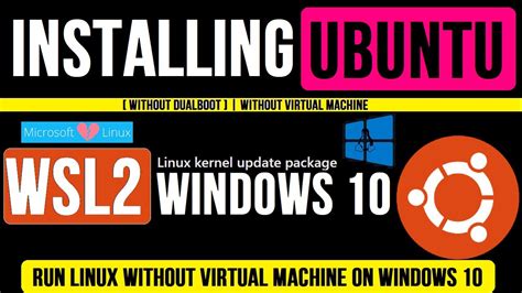 How To Install Ubuntu On WSL 2 On Windows 10 Windows Subsystem For