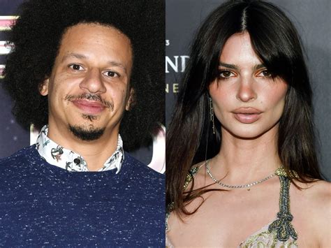 Eric André and Emily Ratajkowski posed naked in photos on the comedian