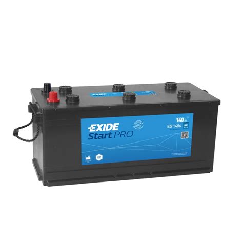 Exide EG1406 Batería de camiones y vehiculos industriales Exide 140Ah 12V