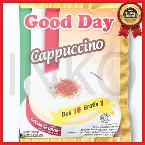 Jual GOOD DAY CAPPUCCINO WITH COCOA GRANULE COKLAT GRANUL RENTENG