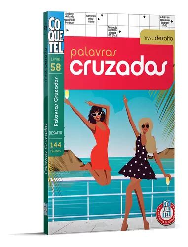 Livro Coquetel Palavras Cruzadas Desafio Ed 58 De Coquetel Equipe