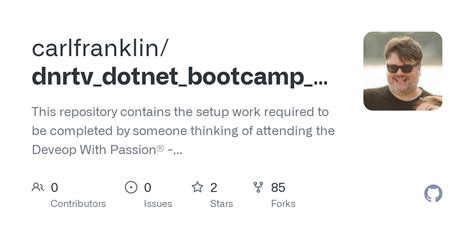 Github Carlfranklin Dnrtv Dotnet Bootcamp Setup This Repository