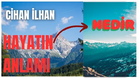 HAYATIN ANLAMI NEDİR Her insanın bir hayatının anlamı olması lazım
