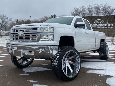 2014 Chevrolet Silverado 1500 With 24x14 81 ARKON OFF ROAD Lincoln And