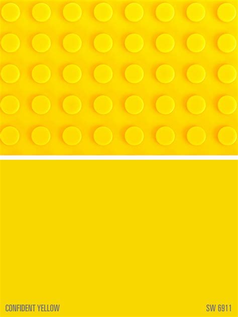 Confident Yellow SW 6911 Yellow Paint Color Sherwin Williams