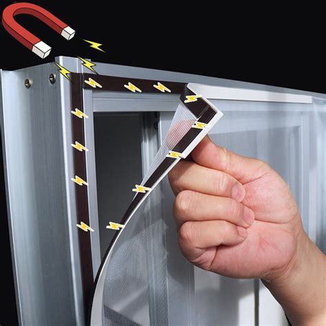 DTGJ Mosquitera Magn Tica Para Ventana Malla De Tul Pantalla Invisible