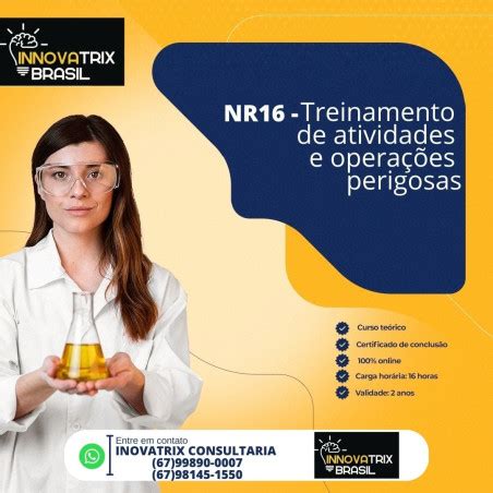 Curso NR 16 Atividades e Operações Perigosas