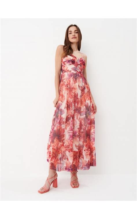 Sukienka Maxi W Kwiaty MOHITO 8932W 33P