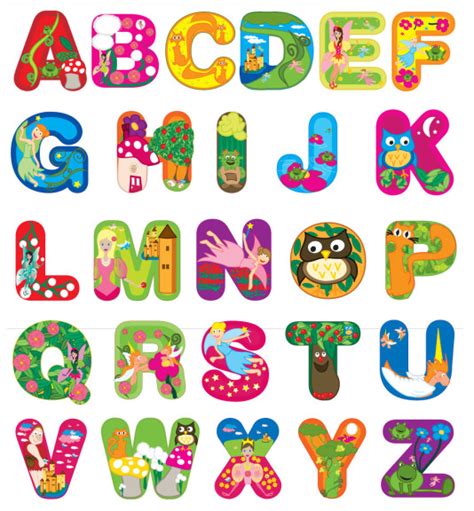 Coloriage alphabets à imprimer