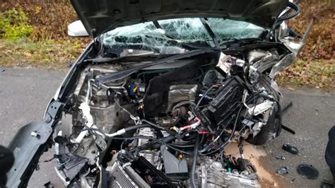 Śmiertelny wypadek w gminie Połaniec Zderzenie czołowe na śliskiej