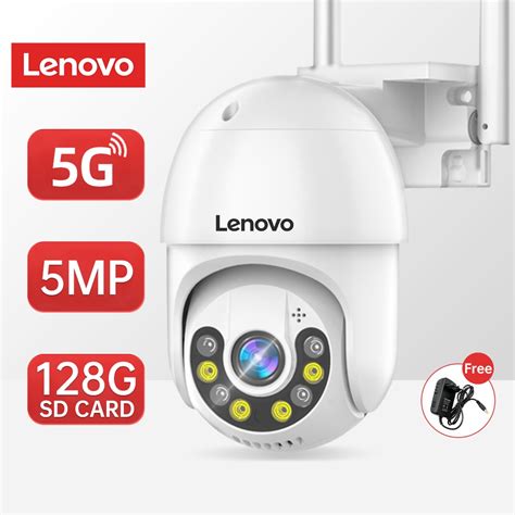 Lenovo Câmera ip camera de segurança wifi externa CCTV wifi Conecta Ao