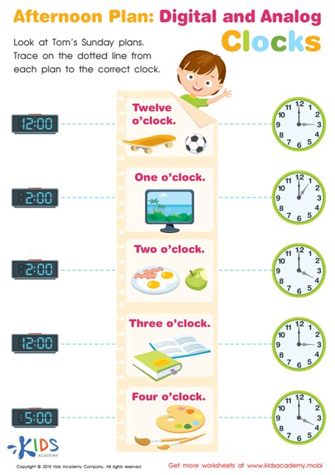 Analog And Digital Clocks Worksheet Practice Telling Time