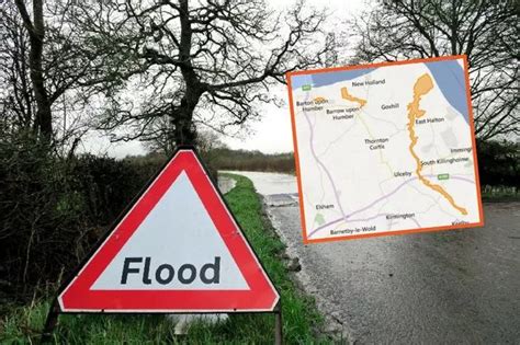 Flood Alerts Issued For Areas Of North Lincolnshire After Heavy