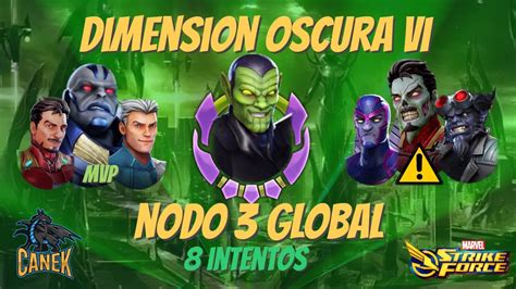 Como hacer la DIMENSION OSCURA VI NODO 5 3º Globales Gameplay de