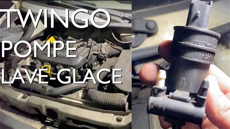 Twingo Pompe De Lave Glace Youtube