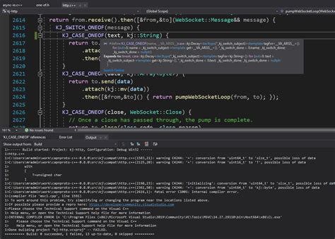VS2019 Compiling Cap NProto Crashes C Compiler Stack Overflow