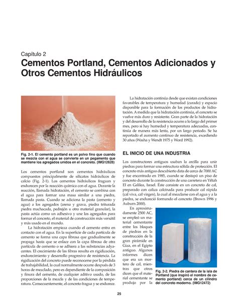 Cementos Portland Cementos Adicionados Y Los Cementos Portland Son