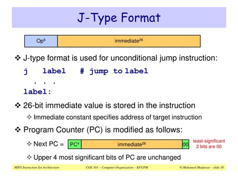 ppt mips instruction set architecture powerpoint presentation free download id 5674747