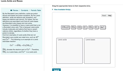 Solved Classify Each Of The Following As A Lewis Acid Or A Chegg