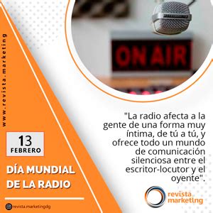 13 de febrero Día Mundial de la Radio Revista Marketing
