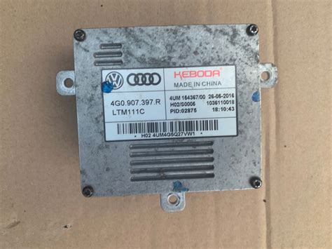 Moduł LED Przetwornica Audi VW 4G0907397R Oryginał 4G0907397R 4G0 907