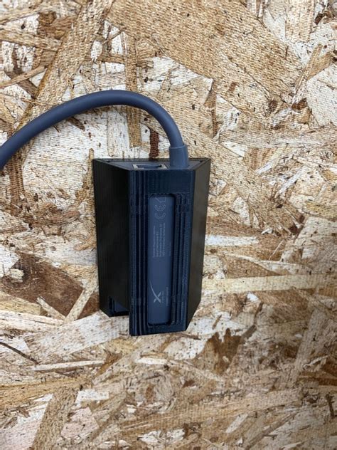 Starlink Ethernet Adapter Wall Hanger D Printed Plastic Etsy
