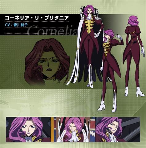 Cornelia Li Britannia Code Geass Lelouch Of The Rebellion Anime Characters Database