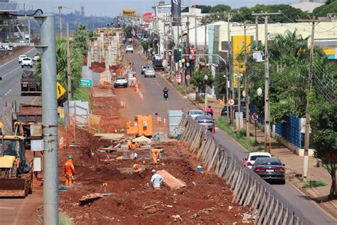 Avan O Das Obras Bases Dos Novos Viadutos De Sarandi Entram Na
