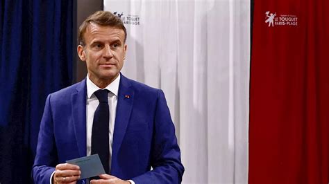 Personne ne l a emporté Emmanuel Macron publie une lettre aux