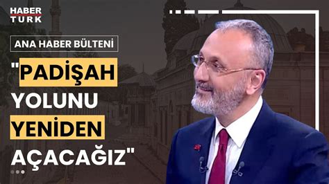 CHP Eyüpsultan Adayı Dr Mithat Bülent Özmen Habertürk te projelerini