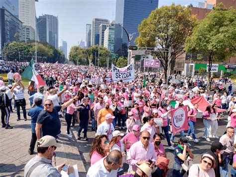 M S De Un Mill N De Capitalinos Marchamos Porque El Ine No Se Toca Por