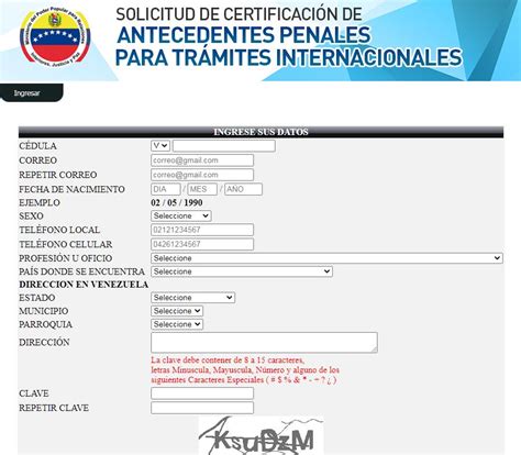 Sabes cómo descargar el certificado de antecedentes venezolano Frontera
