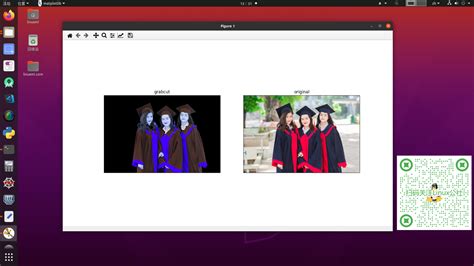 python opencv教程：使用 grabcut 算法实现前景检测 linux迷