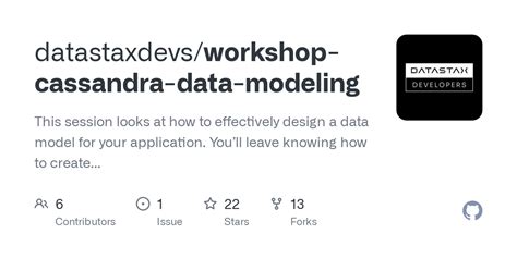 github datastaxdevs workshop cassandra data modeling this session looks at how to effectively