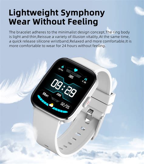 SENBONO G12Pro Smartwatch Body Temperature Version Black