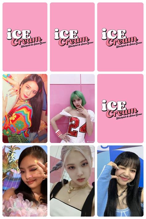 Lomo Card Blackpink Poster Kpop Merch Diy Stickers Blackpink Photos