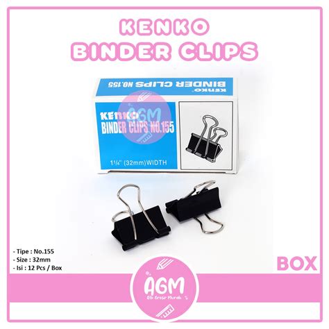 Jual Kenko Binder Clip No Pack Shopee Indonesia