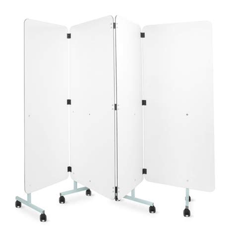 Biombo médico móvil MS S4 Bristol Maid Hospital Metalcraft