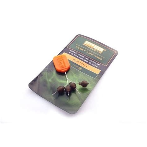 PB Products Naked Chod Helicopter System Rubber Bead Fauna Hengelsport