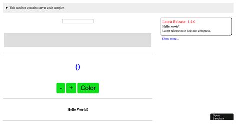 Usereducer Codesandbox