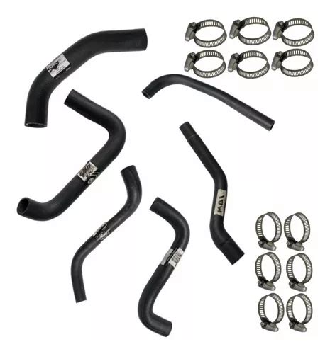Kit 6 Mangueras Radiador Paso Y Calefacción Para Vw Pointer Meses