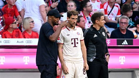 Kompany spricht über Zukunft von Goretzka beim FC Bayern
