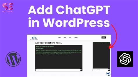 Haz un sitio web como ChatGPT Integración de ChatGPT en WordPress