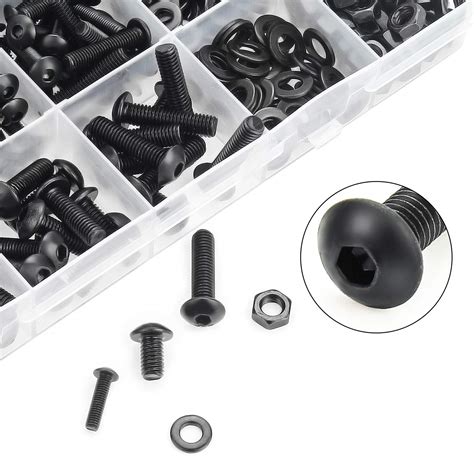 Helifouner Kit Surtido De Tornillos De Cabeza De N Arandelas