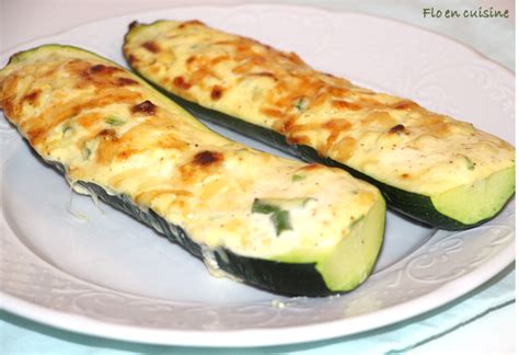 Flo en cuisine Courgettes farcies à la ricotta